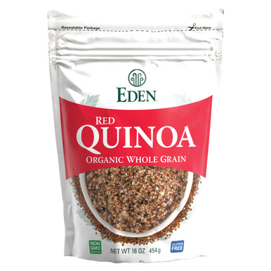 Red Quinoa organic - 16 oz - Eden Foods