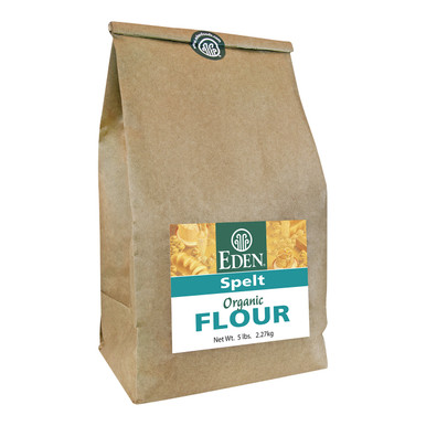 Spelt Wheat Whole Grain Flour organic, 5 lb - Eden Foods