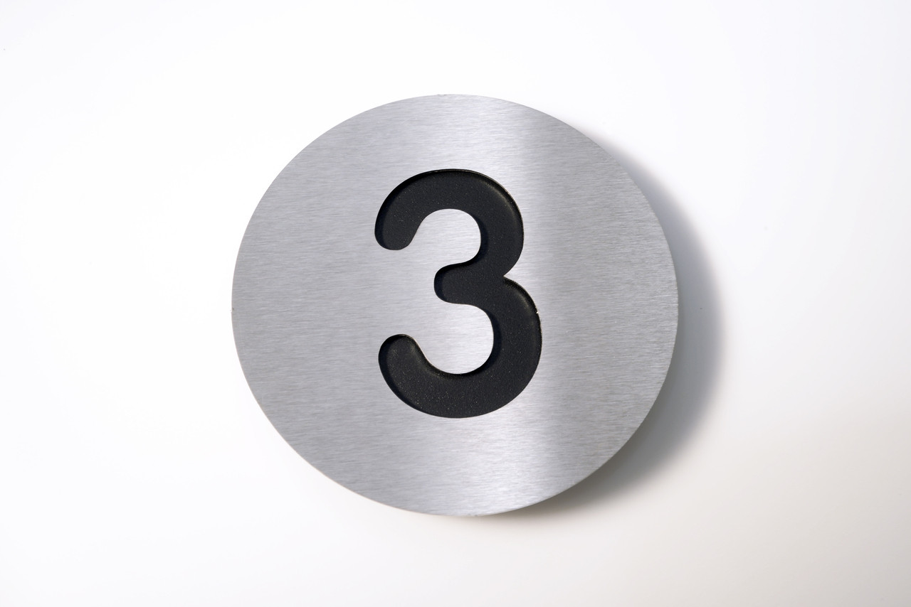 Modern House Numbers | RadiusDesignUSA