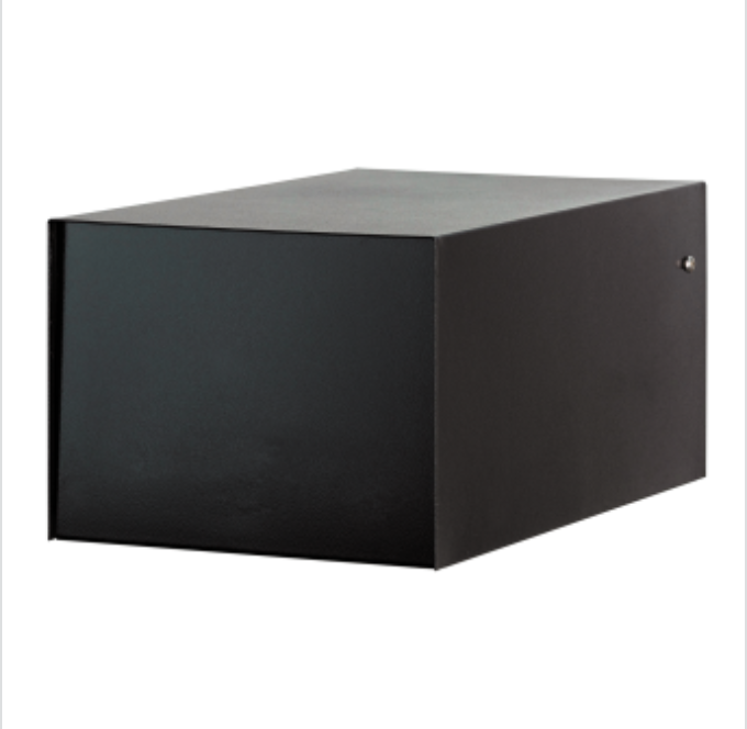 Rural Black Modern Mailbox | BoxDesignUSA