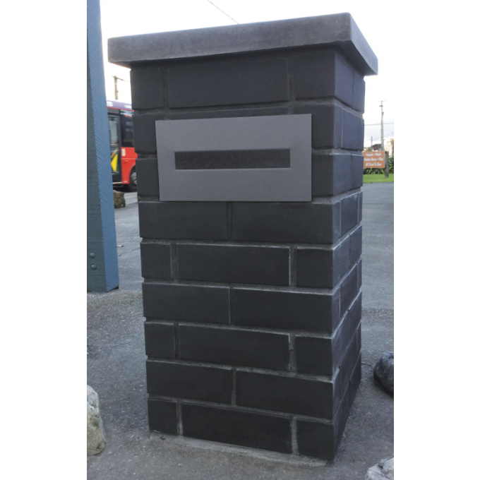 Masonry Insert with Stainless Steel Faceplate | BoxDesignUSA