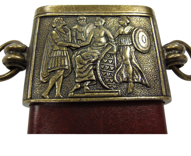 Replica Gladiator Sword With Gold Trim - Collector's Armoury, Ltd.