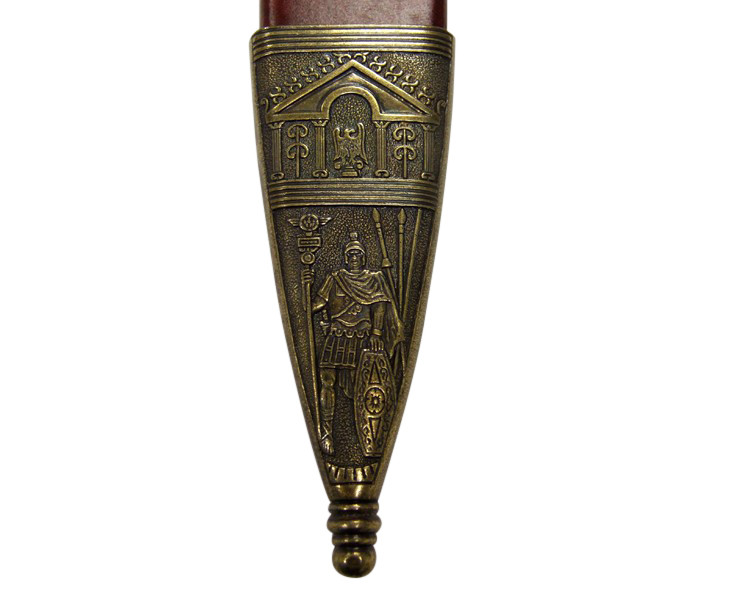 Replica Gladiator Sword With Gold Trim - Collector's Armoury, Ltd.