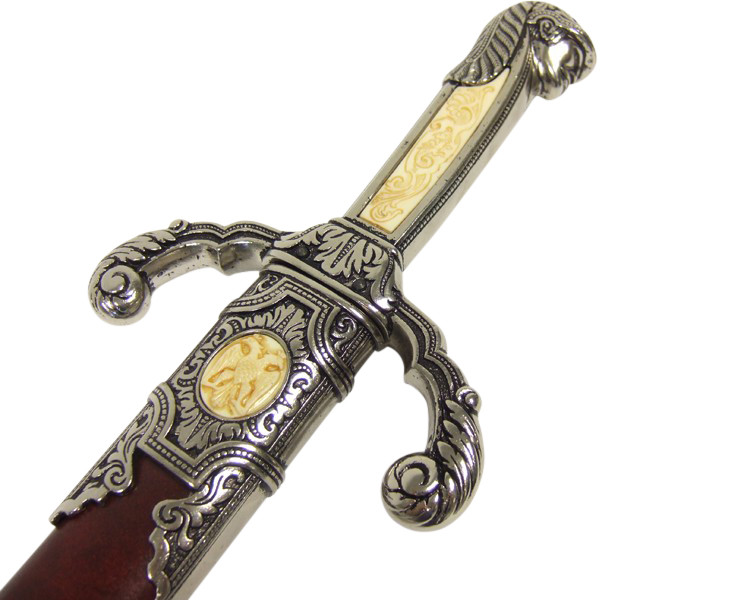 Peter the Great Sword, Silver & Red - Collector's Armoury, Ltd.