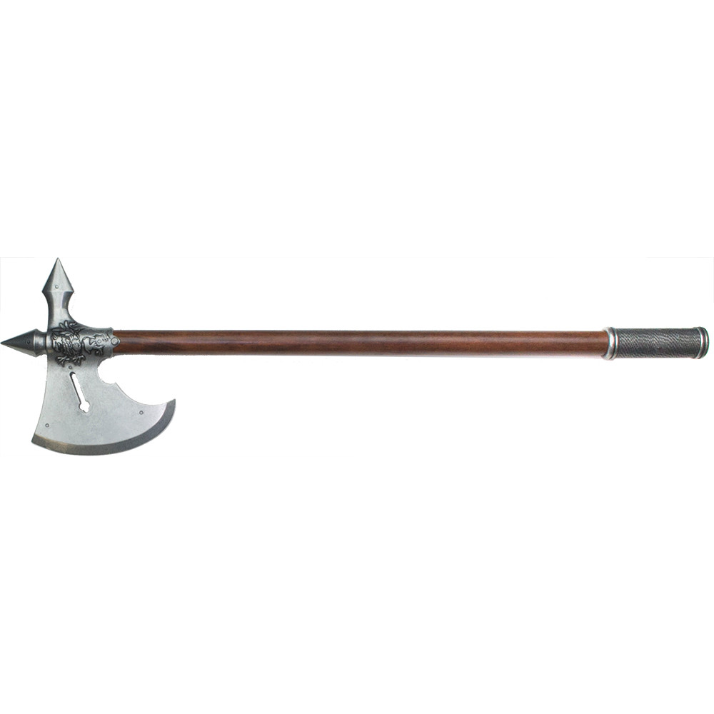 15TH CENTURY FRENCH BATTLE AXE GRAY FINISH - Collector's Armoury, Ltd.