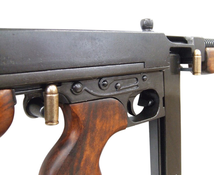 Replica M1928 Military Version Thompson Submachine Gun Non-Firing ...