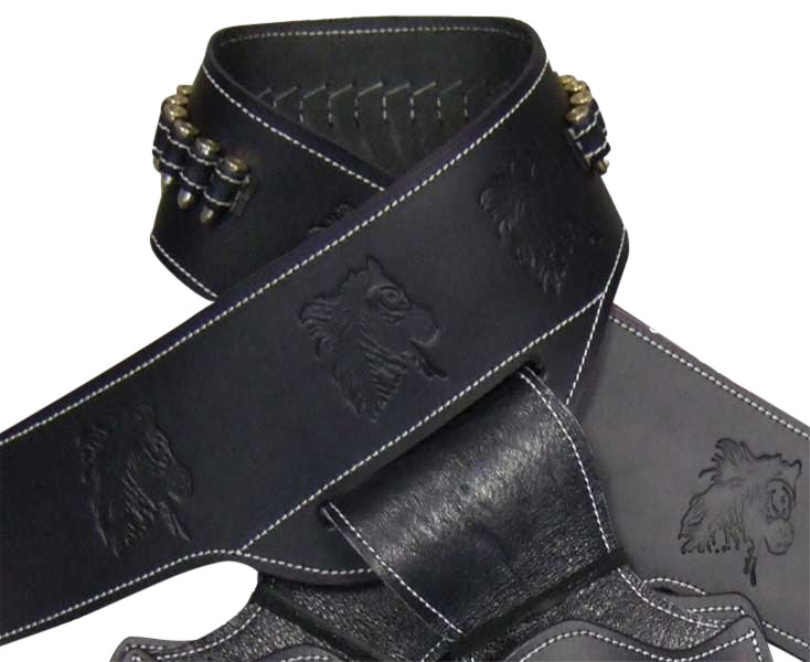 Old West Double Rig Fast Draw Holster - Collector's Armoury, Ltd.