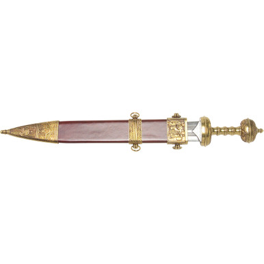 Replica Gladiator Sword With Gold Trim - Collector's Armoury, Ltd.