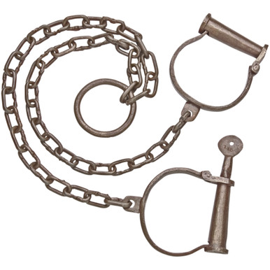 Old West Replica Leg Cuffs - Collector's Armoury, Ltd.