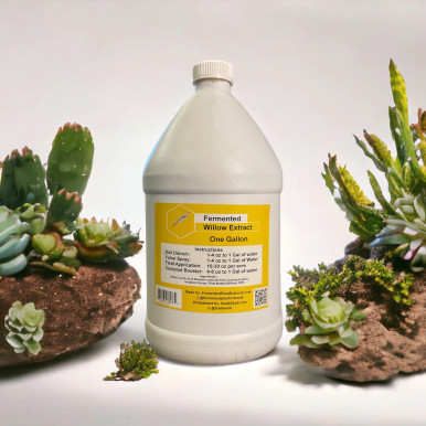 Growing Organic Fermented Plant Extracts - Seasonal Farm Crafted Willow ...