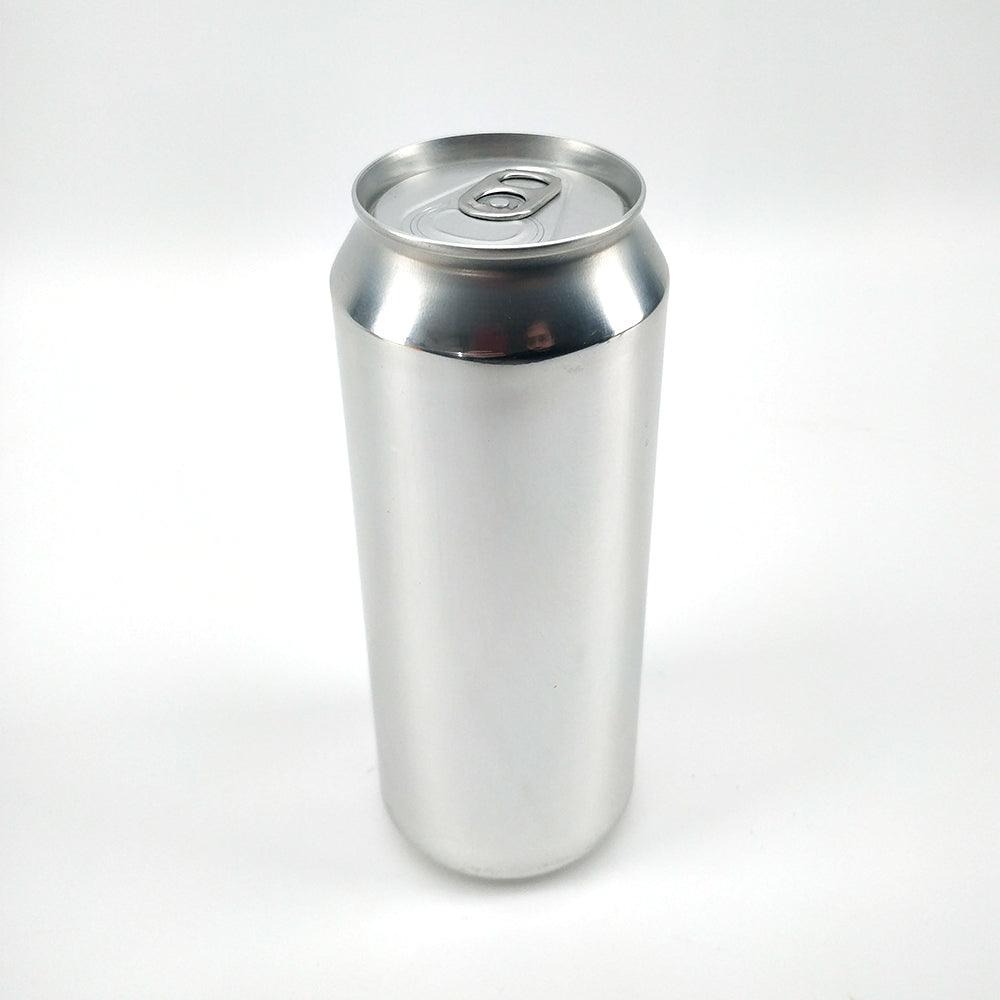 Aluminium Beer Can With Lid - 500ml - Wide Mouth