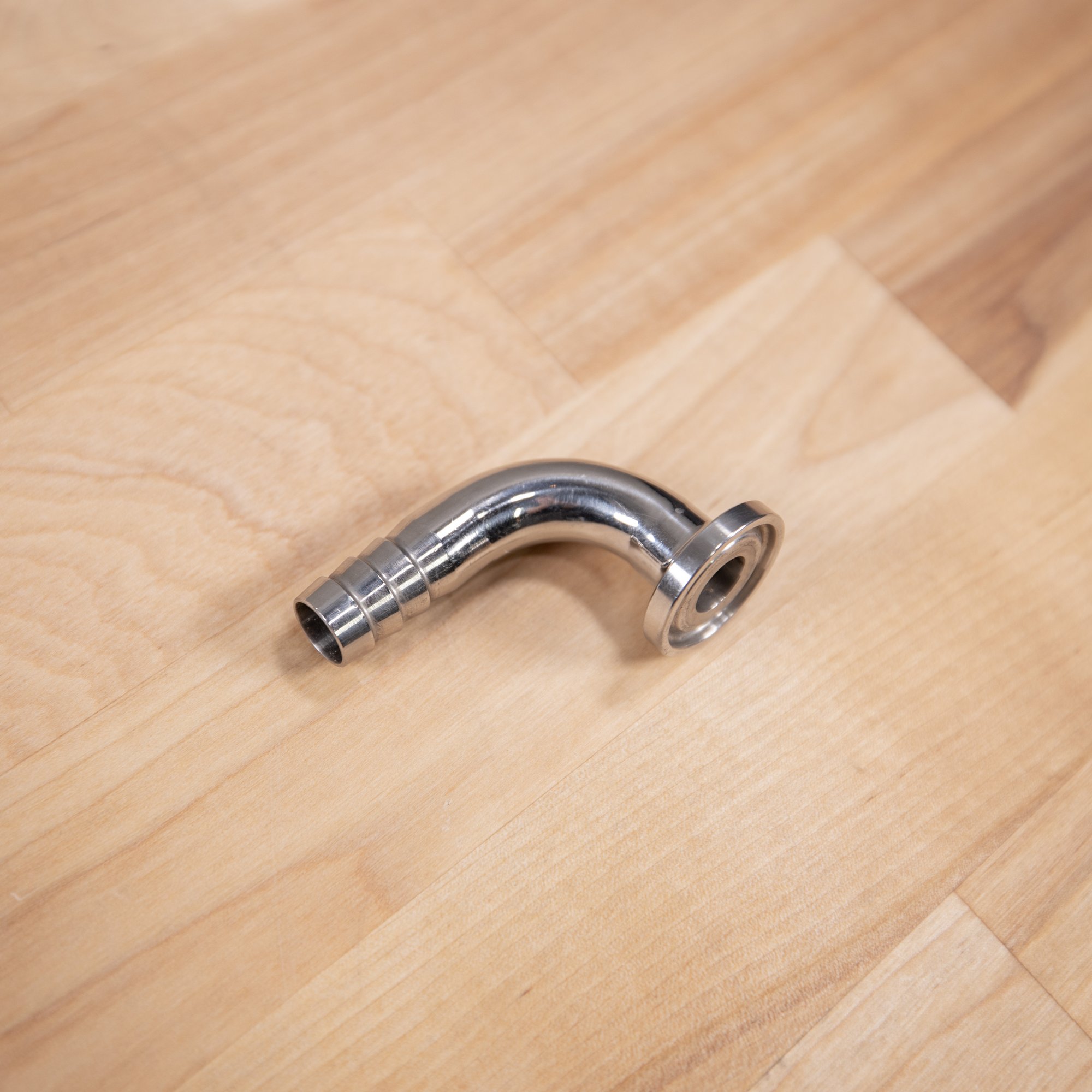 Tri-Clamp Cap - 3/4" to 1/2" Elbow