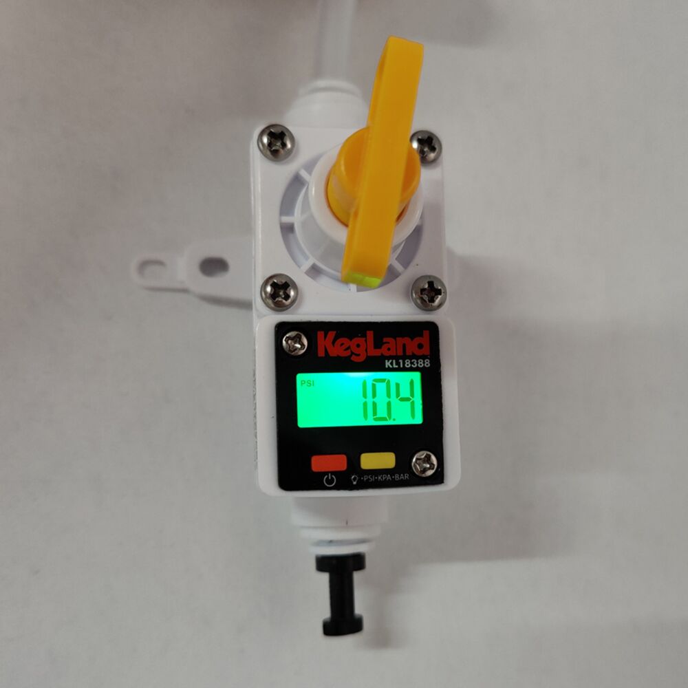 Digital Illuminated Mini Gauge 0-90psi for Integrated Blowtie and In ...