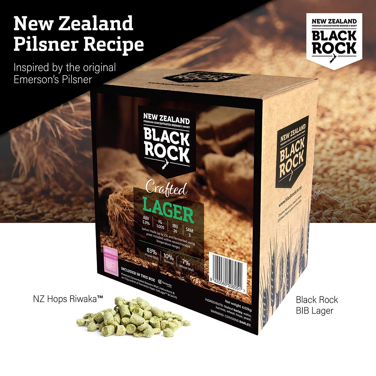 Black Rock NZ Pilsner Recipe