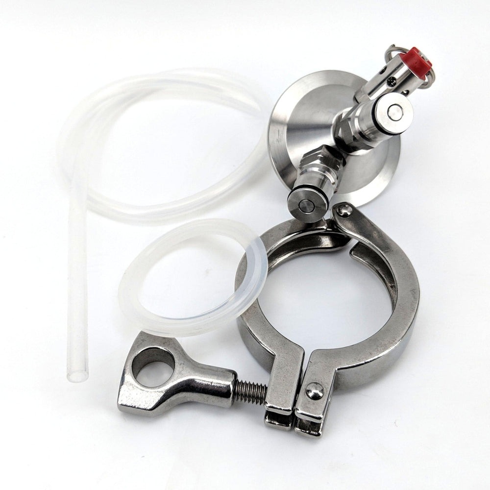Ball Lock Tapping Head to 2" Tri-Clamp (Commercial Keg Adaptor)