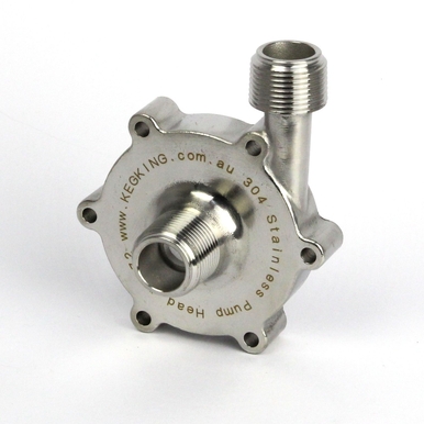 Pump Head - Stainless for MKII Pump