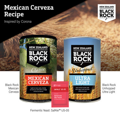 Black Rock Mexican Cerveza Recipe