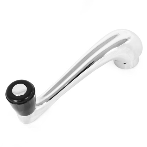 ACP Door Window Handle With Black Knob Driver or Passenger Side [FP-BW050]