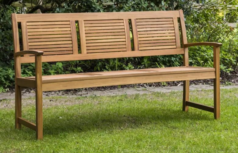 Acacia Lakeside Bench 5ft (AC1342) INSTORE PURCHASE ONLY