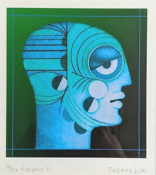 NOW SOLD - 'Emperor 6': Ted Atkinson, limited edition print