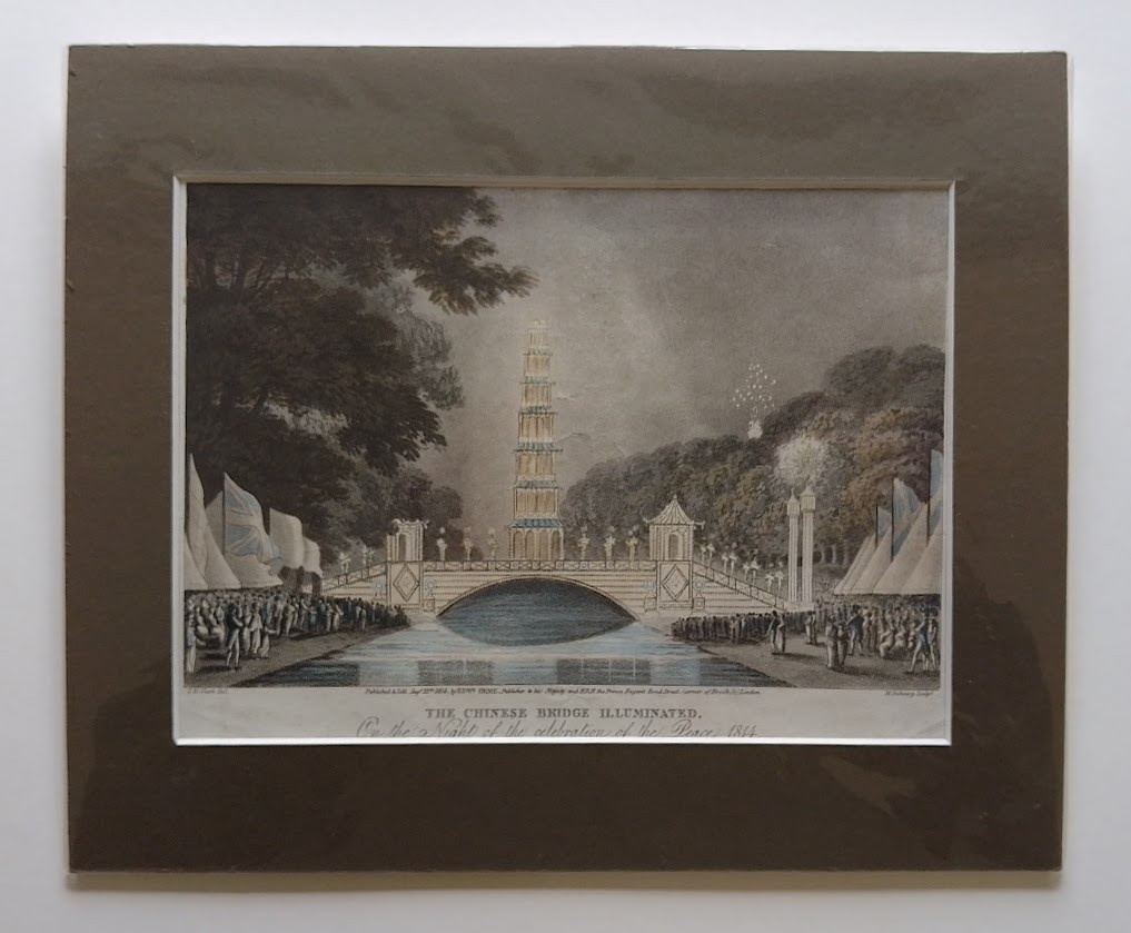 "The Chinese Bridge Illuminated" (St James's Park, London)- RARE ...