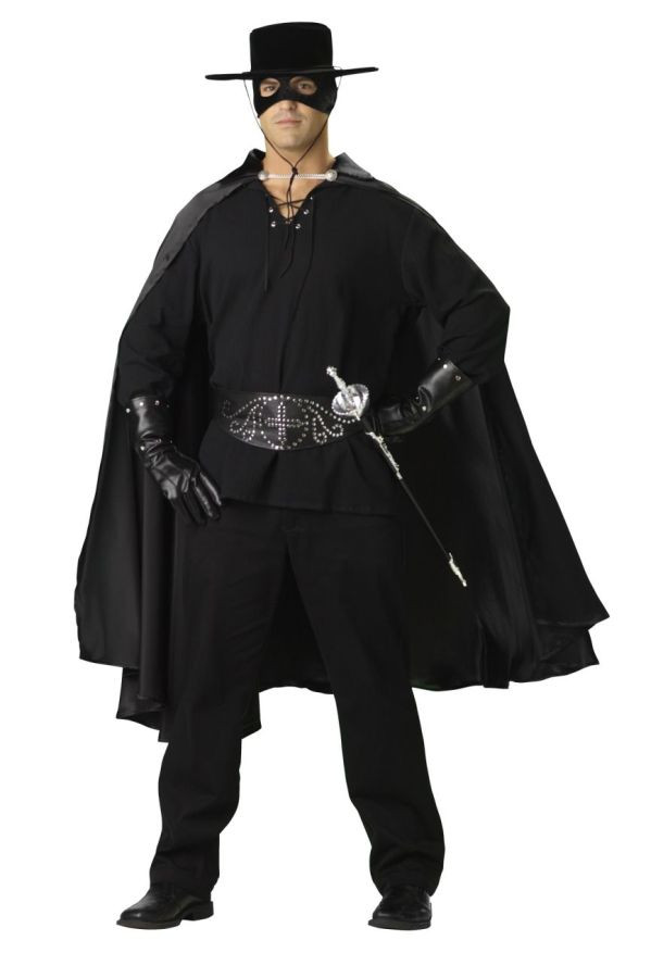 Painted Fencing Mask Zorro