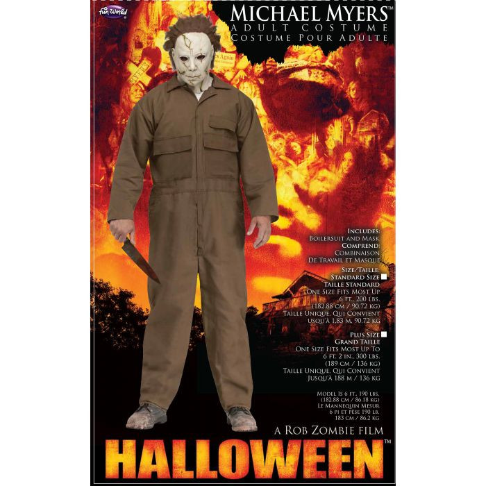 Rob Zombie Michael Myers Adult Costume
