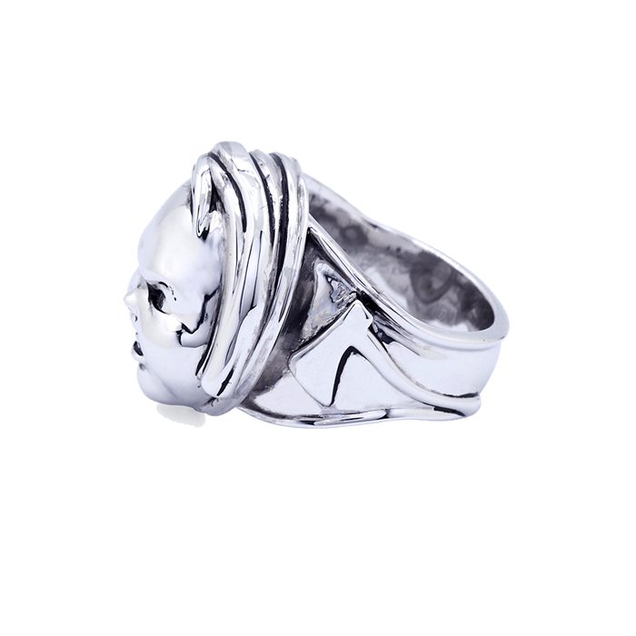 Child’s Play 2 Good Guy's Chucky Silver-Plated Brass Ring
