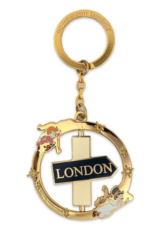 Peter Pan Spinning Keychain