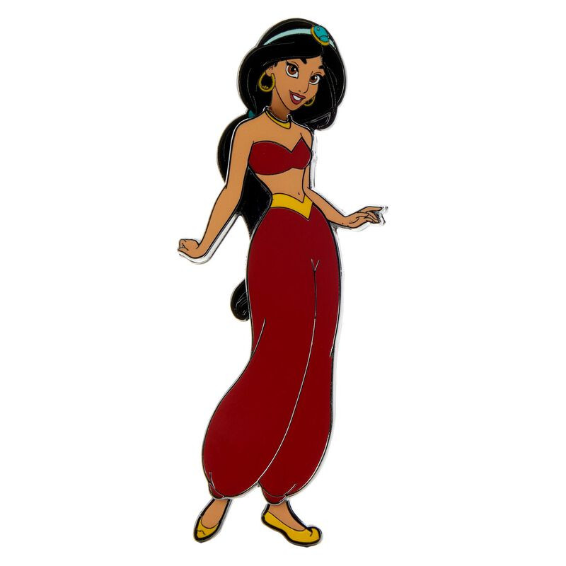 Loungefly Princess Jasmine Paper Doll Magnetic Pin Set