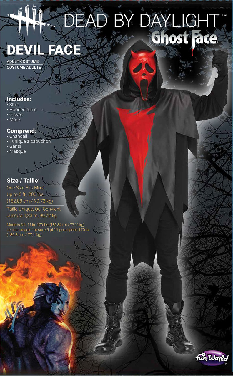 Dead By Daylight™ Devil Face Costume