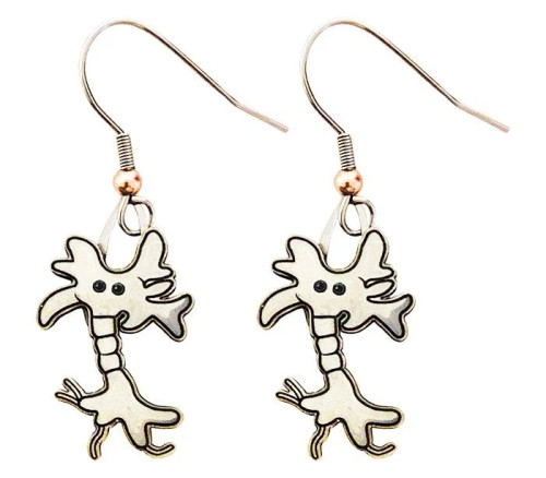 Brain Cell Earrings