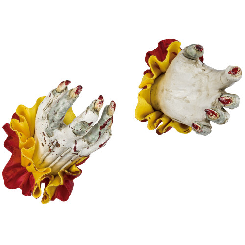 Creepy Clown Hands Emerging Prop