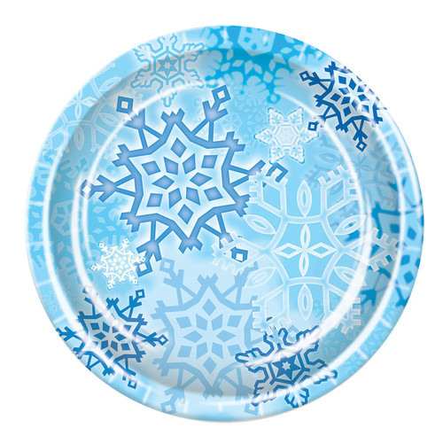 SNOWFLAKE PLATES - FREAKY FINDZ - Collectibles Masks Makeup Jewelry ...