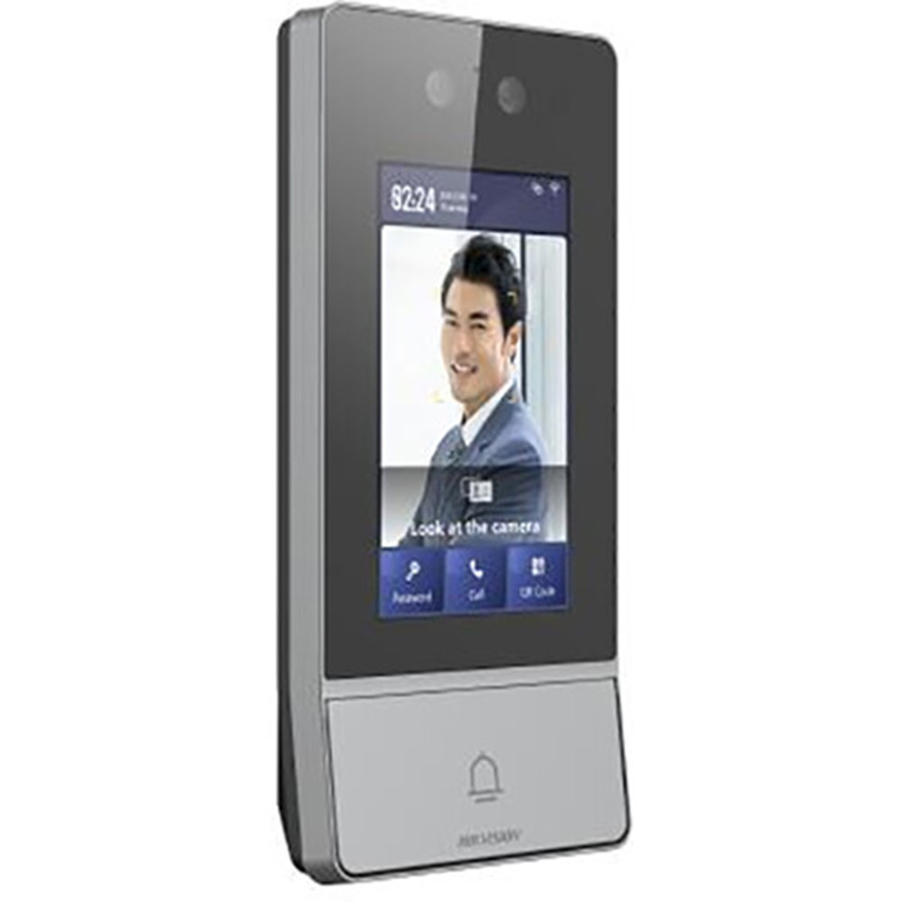 Hikvision DS-KV9503-WBE1: 4.3" Facial Recognition Video Intercom Door ...