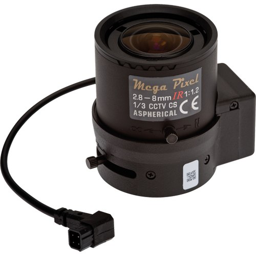 Axis CS-Mount 2.8-8mm F1.2 DC-Iris Varifocal Lens, 5800-661