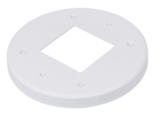 Vivotek AM-51G: 3.5" Electrical Octagon & Single Gang Box Adapter Plate