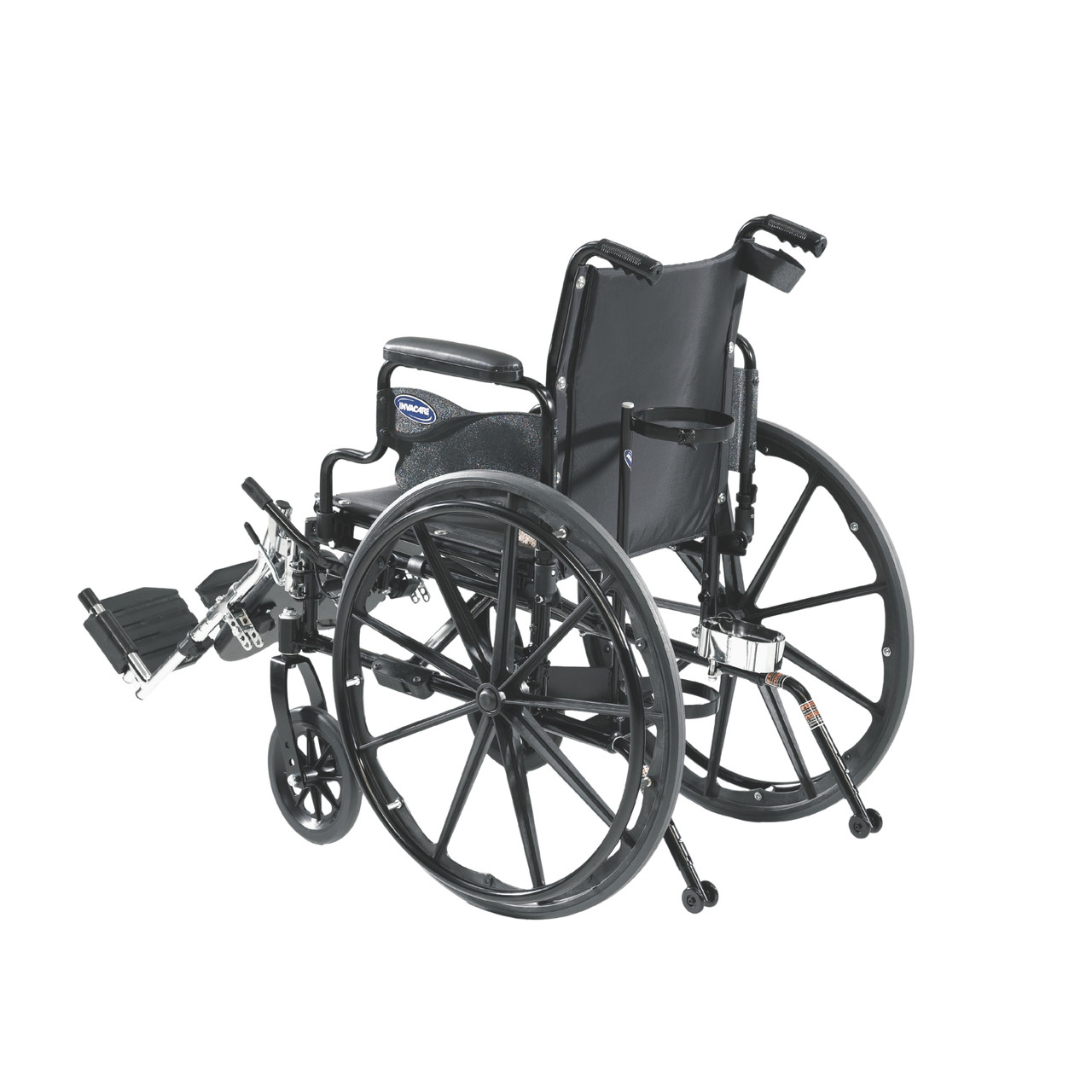 Adjustable Rear Anti-Tippers for 8" Casters | Wheelchair Accessories ...