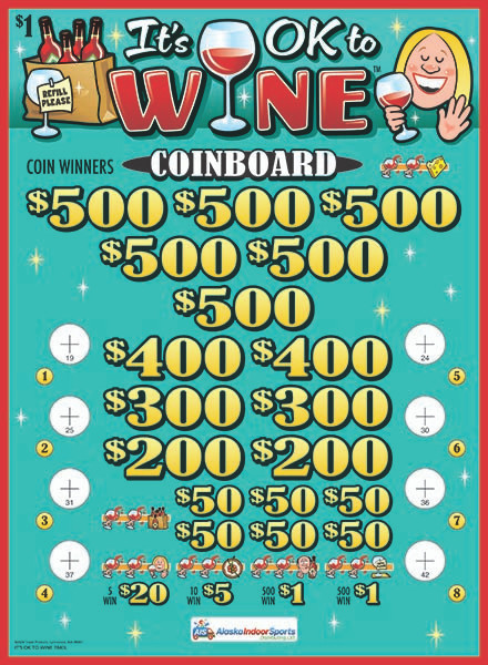 Pulltabs, Coinboards, Pickboards, Bingo Paper, Bingo Console | Alaska ...