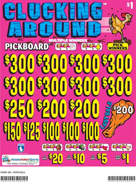 Pickboards 3W - 3W $1 8@$300 $1B 22% LS Embedded PK - Alaska Pulltabs ...