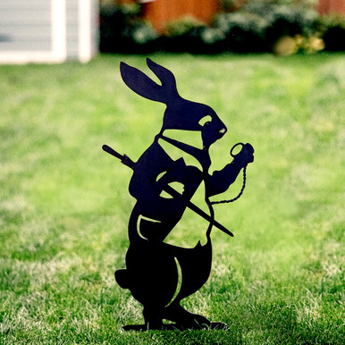 Beachcomber | Metal Garden Art | White Rabbit Garden Art