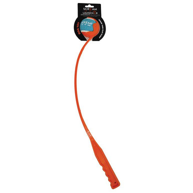 Scream Ball Launcher Loud Orange 65Cm - Mooey's Pty Ltd