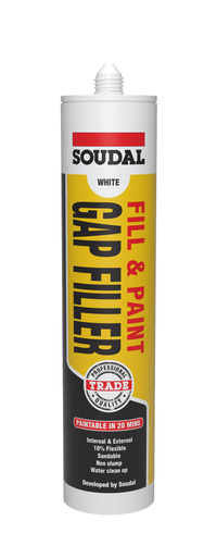 Soudal Fill & Paint Pro Gaps 300ml - Mooey's Pty Ltd