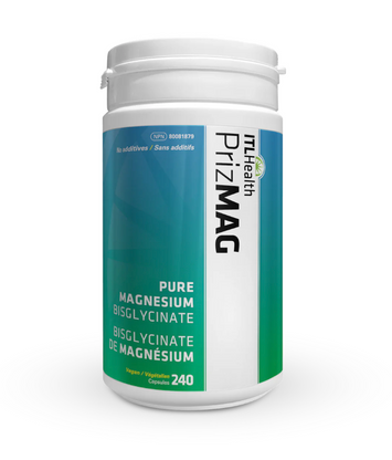 PrizMAG Magnesium Bisglycinate 120 Caps – Pure, Vegan, No Additives ...