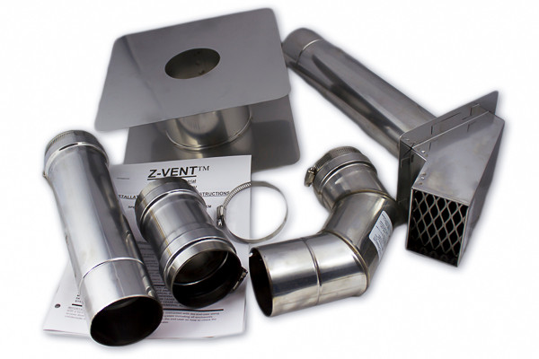 3-Inch Horizontal Vent Kit | Tankless Venting | Eccotemp CA