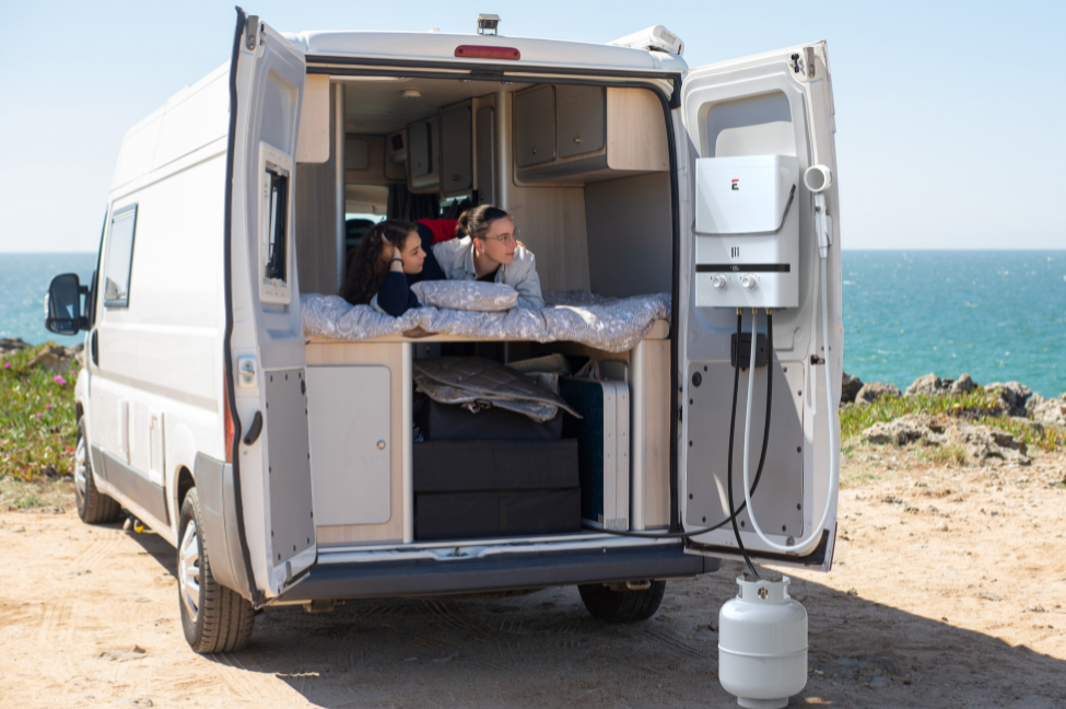 Showering in a Sprinter Van: Tips and Tricks for Van Life - Eccotemp Canada