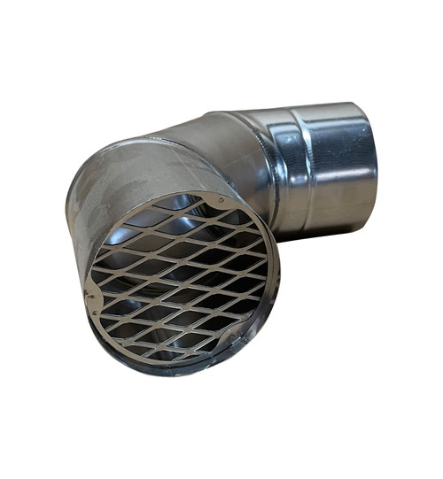 Termination Elbow 90 Degree 4" | Ventilation | Eccotemp CA