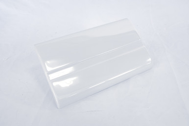 11 1/4” x 10” White Rub Rail Panel for Van Hool Buses