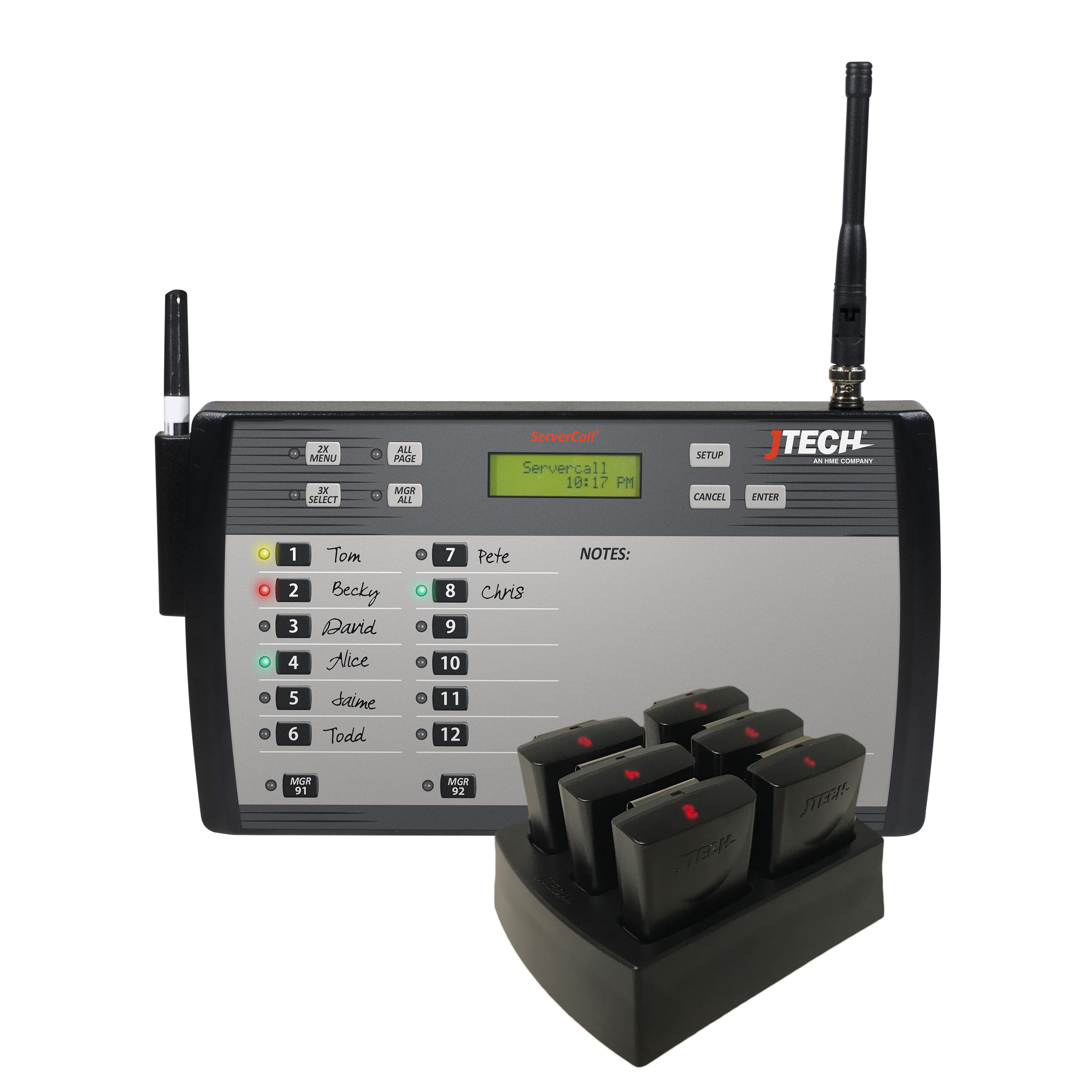 SHOP ServerCall® Transmitter Paging System | JTECH