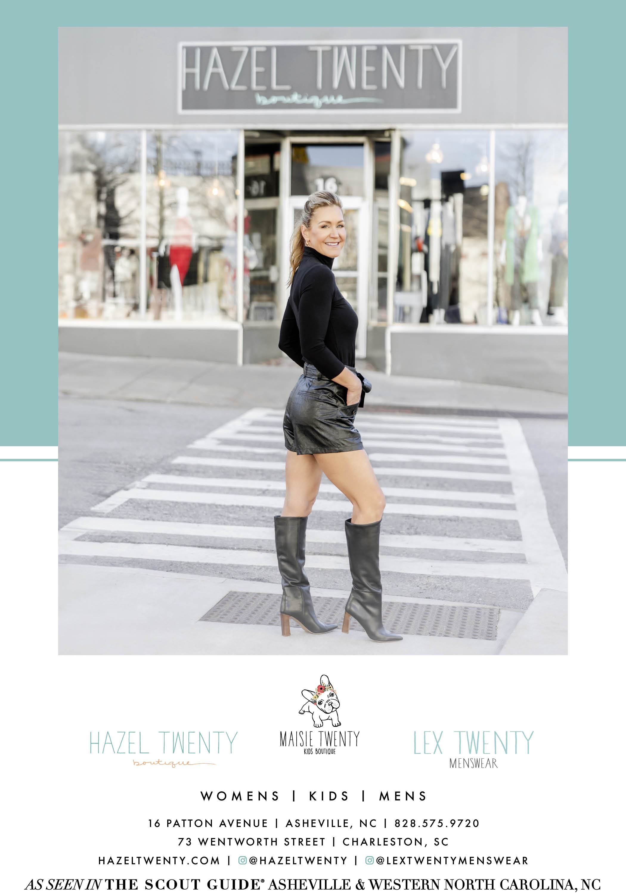 About Us - Hazel Twenty/Lex Twenty Menswear